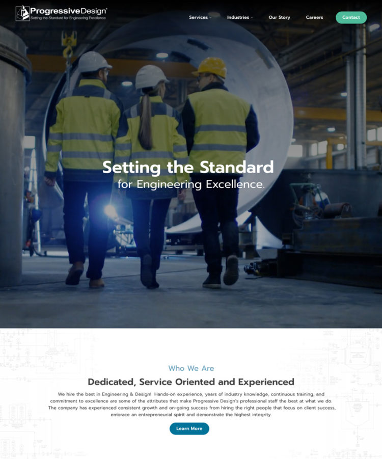 The Best Engineering Website Design Examples | Windmill
