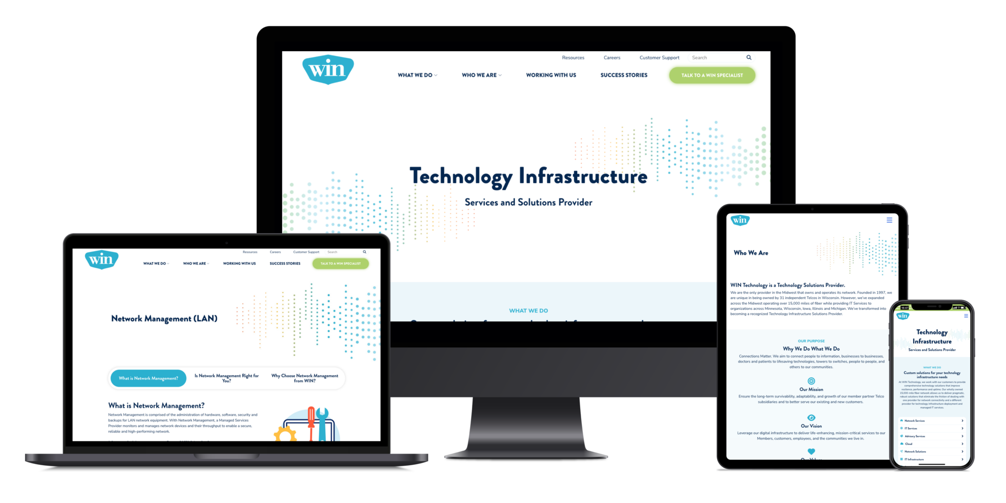 Website Design - B2B Technology Infrastructure | Windmill Strategy